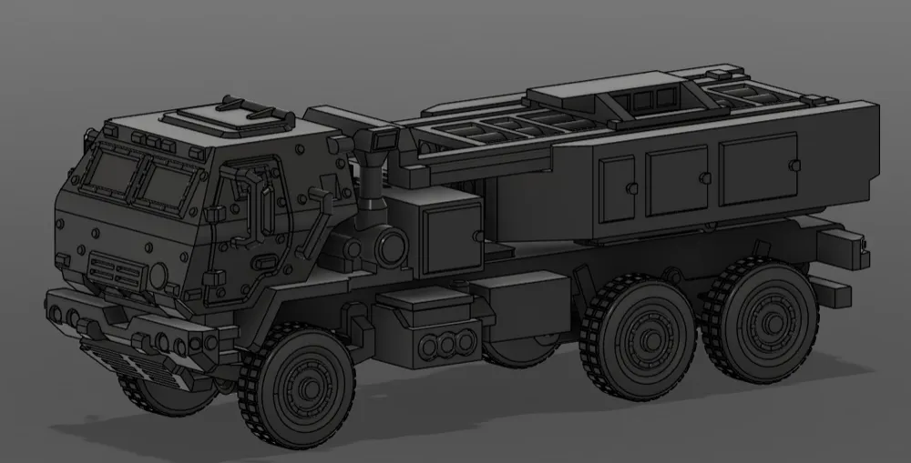 M142 HIMARS - Free 3D Print Model - MakerWorld