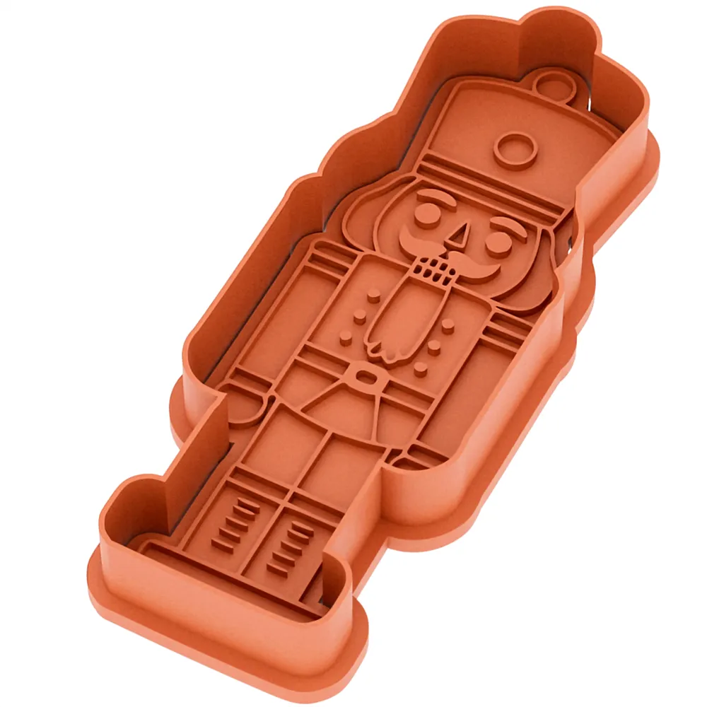 Christmas Nutcracker Big Cookie Cutter and Stamp! - Free 3D Print Model ...