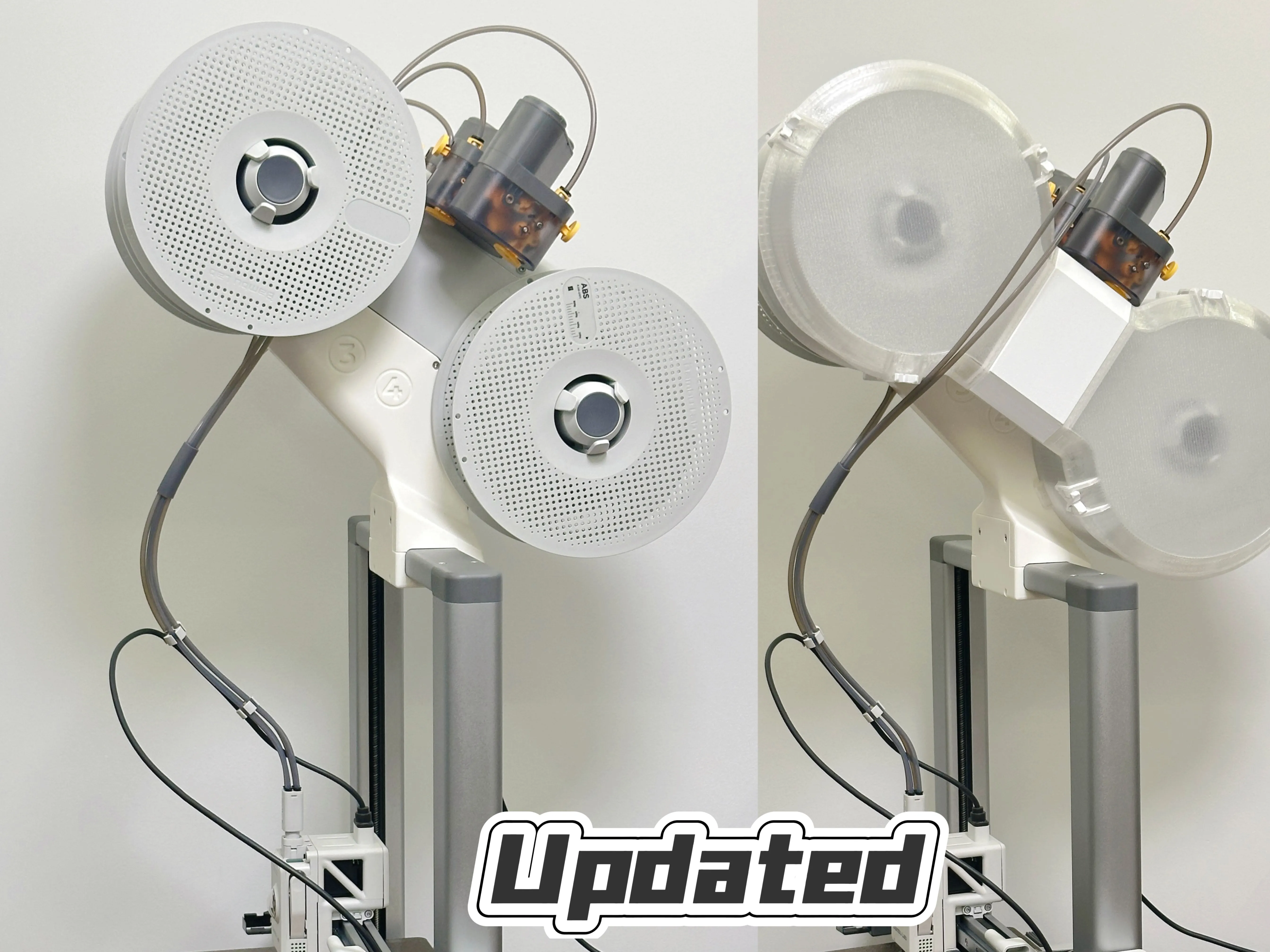 A1 AMS upper-mounted device_v2- A1 AMS上置装置v2 by MingGY MakerWorld ...