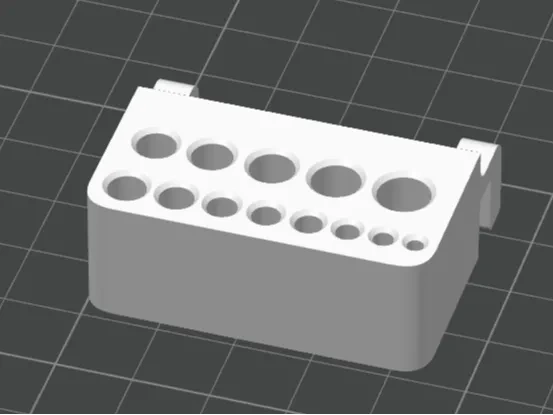 Pegboard Drill Bit Organizer by Allen775939 - MakerWorld