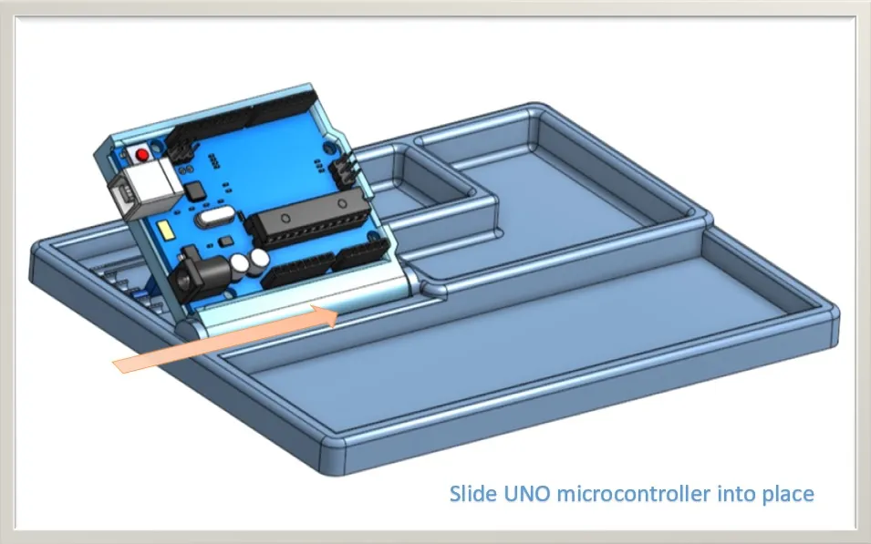 Adjustable Arduino UNO Breadboard Workstation by DJL 3Designs - MakerWorld