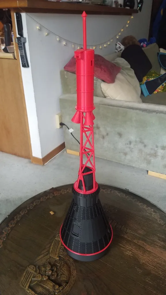 Mercury Capsule for Polecat 5.5" Redstone by JamieClaye - MakerWorld