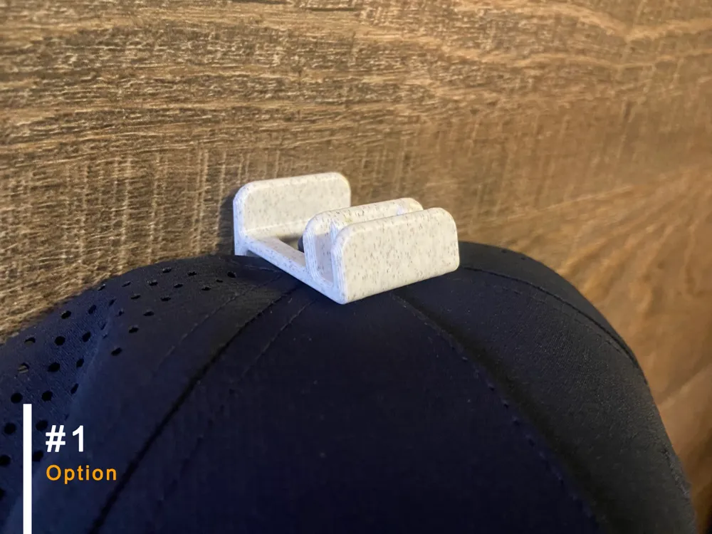 3-in-1 Cap Holder Minimalist - Free 3D Print Model - MakerWorld