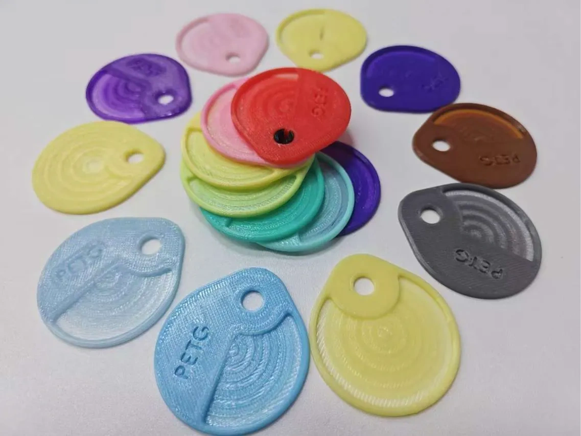 [Filament Swatch] 3D Printing Filament Sample Display Solution by 吧唧熊 ...