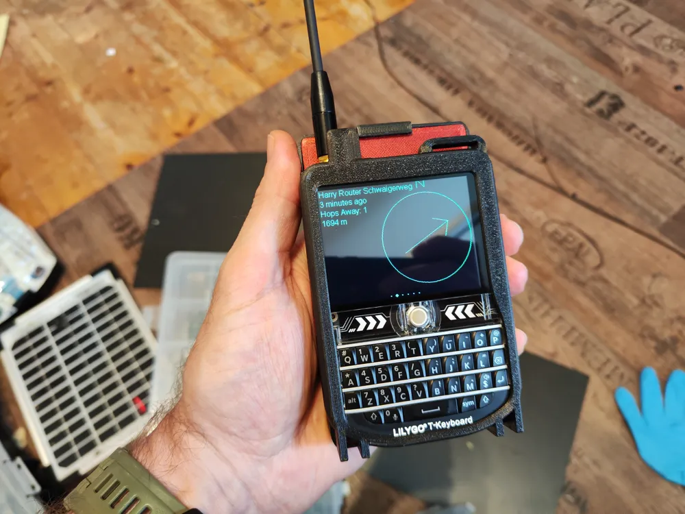 Meshtastic Lilygo T-Deck 10000mAh Remixed by DoomedRamen - MakerWorld