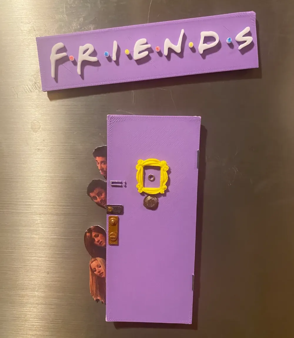 Friends Monica's Fridge Magnet by user_3935079253 - MakerWorld