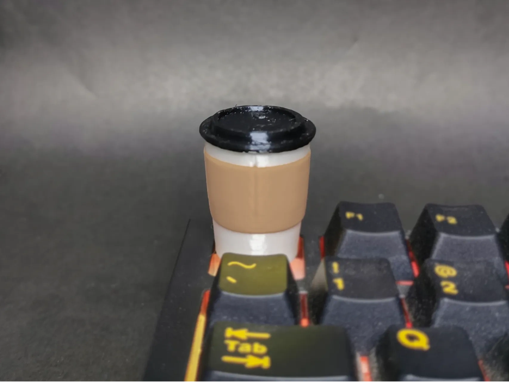 Coffee cup keycap by kucell - MakerWorld