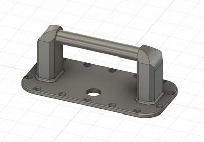 Hex Speaker Box Handle by Austin BakerMakerWorld: Download Free 3D Models