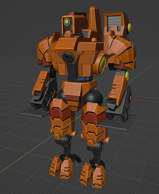 Tau Custom Battle Suit by inlanoche - MakerWorld