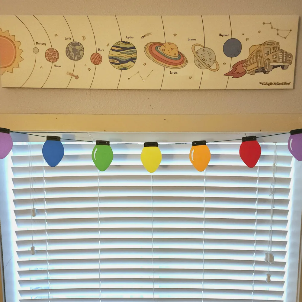 Classic Christmas Light Hanging String-Up Banner - Free 3D Print Model ...