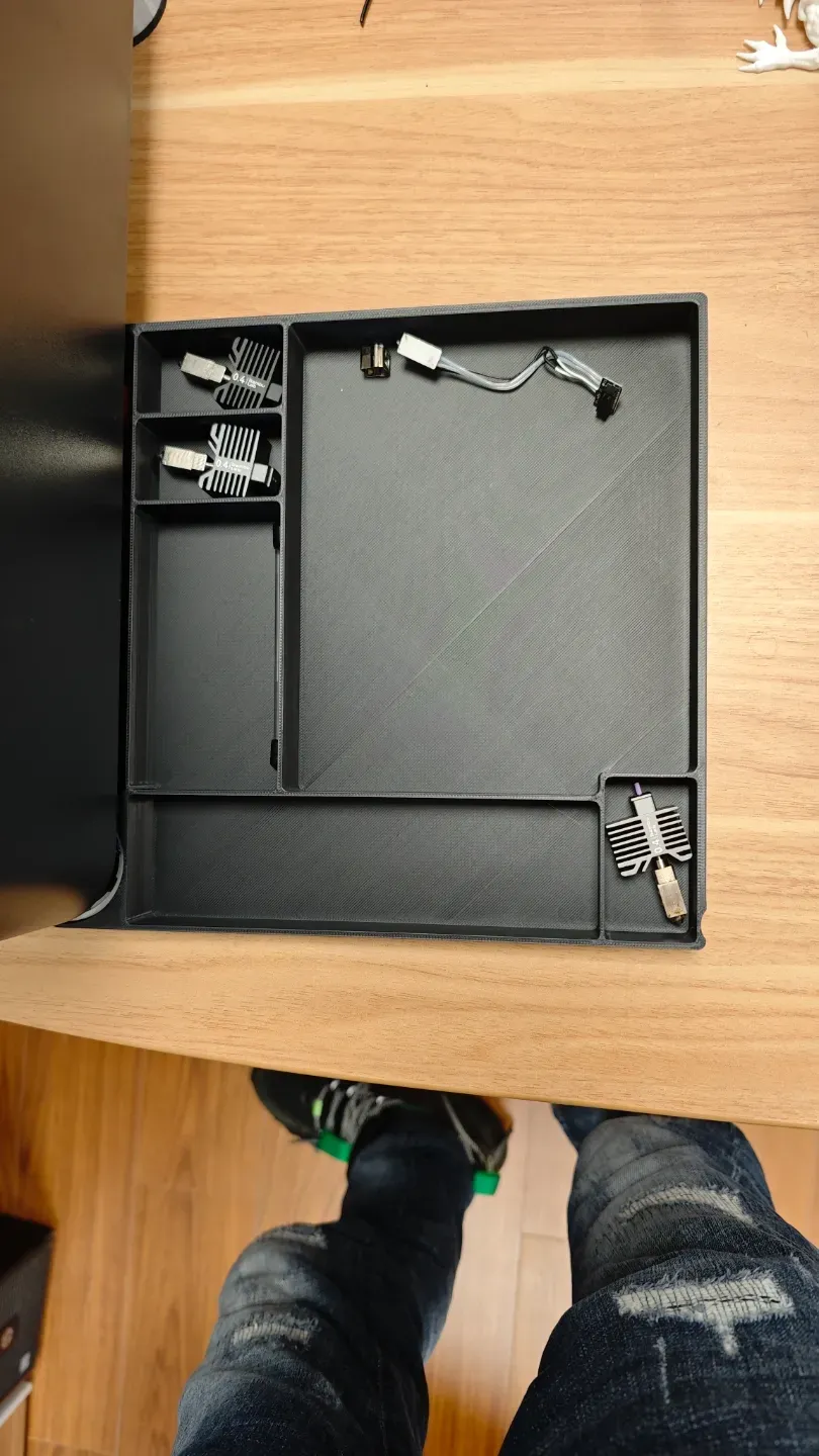 P1S X1C Base Storage Box (designed for use with 4.5cm diameter, 2cm ...