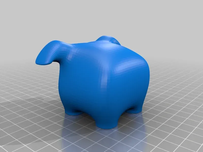 Adorable piglet model in three sizes Remixed by user_2230096124 ...