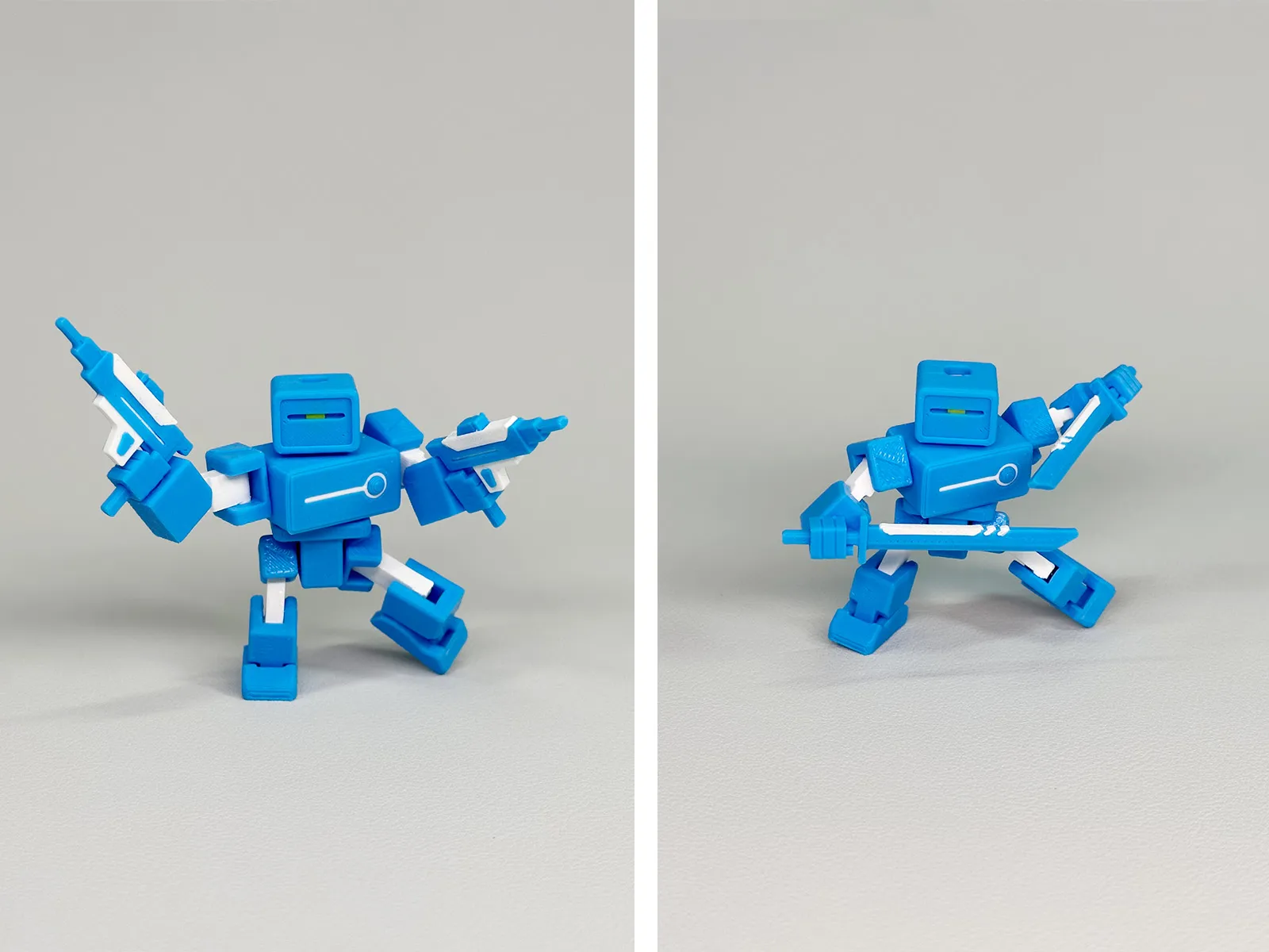 Robot C (18 Movable Joints, Print-In-Place) - Free 3D Print Model ...