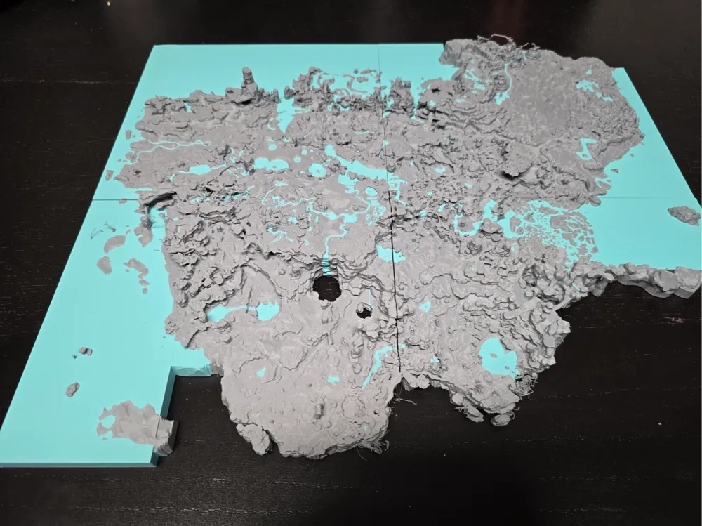 Satisfactory Map by Deribus - MakerWorld