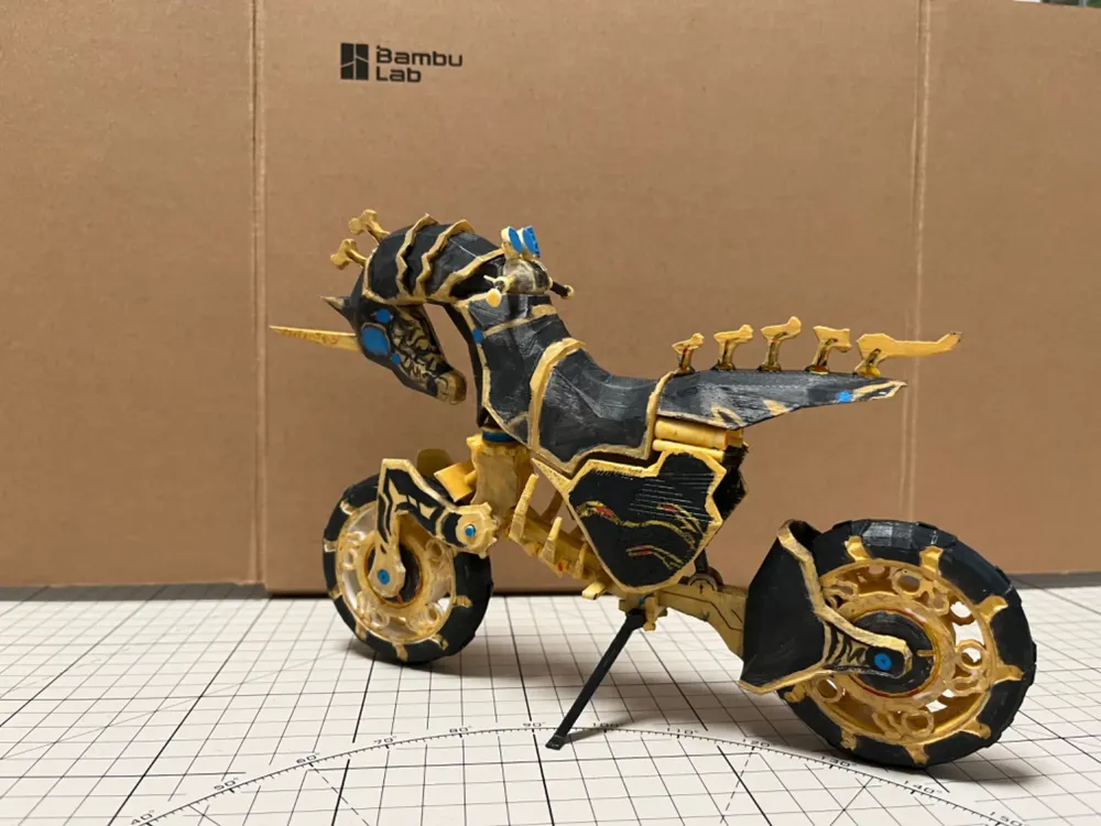 Zelda Master Cycle - Free 3D Print Model - MakerWorld