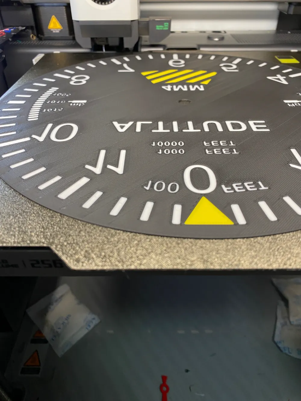 Altimeter Wall Clock by xaviferrer1 MakerWorld: Download Free 3D Models