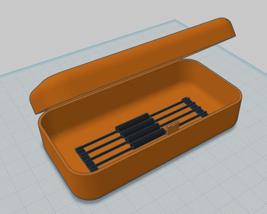resistor box with opening hole by idoprins - MakerWorld