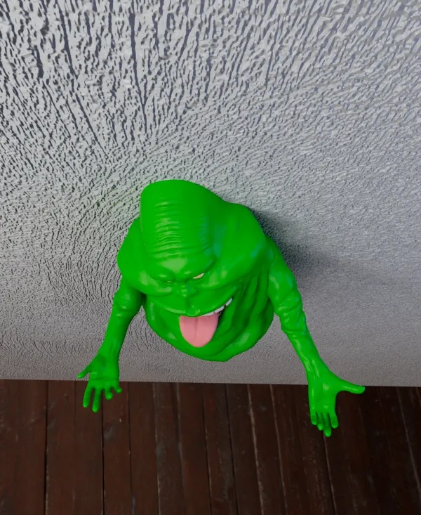 Amazing SLIMER from Ghostbusters - Wall hanging - Free 3D Print Model ...