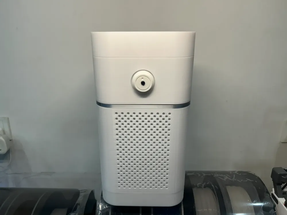 Mini air purifier, 3D printed air filter (printable on A1 mini) by ...