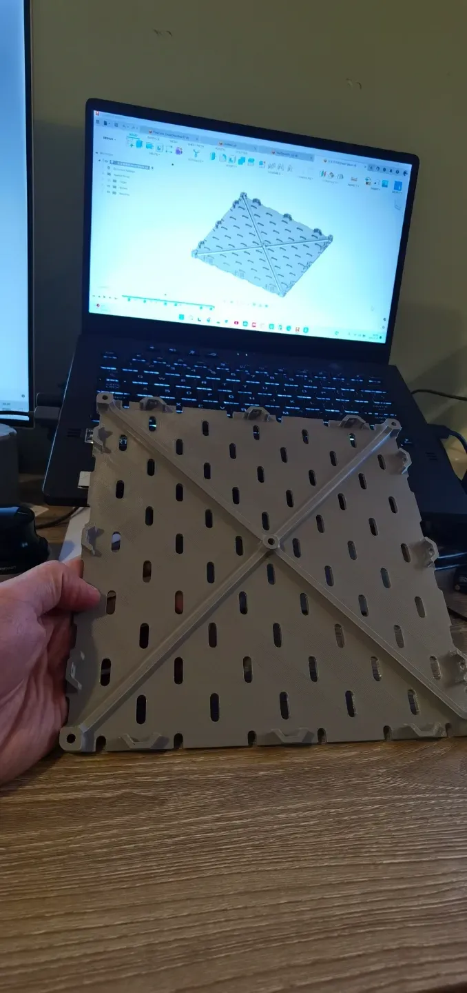 Ikea Skadis pegboard, assemblable 24*24cm version, 3mm thickness - Free ...