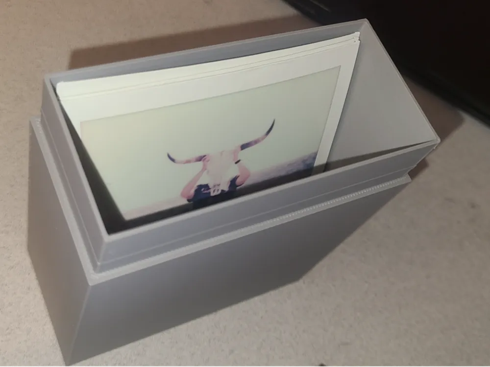 Polaroid photo storage box. by Eustus - MakerWorld