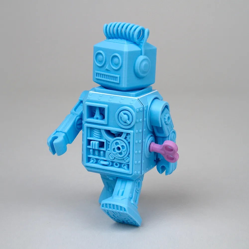 Clockwork Robot (One-Piece Print, Articulated Limbs and Head) by 天天向上 ...