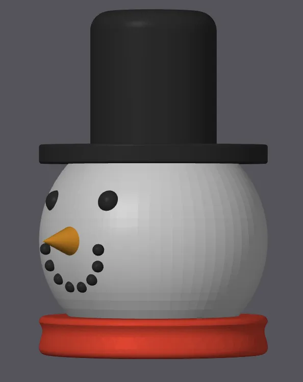 Snowman by Luiso75 - MakerWorld