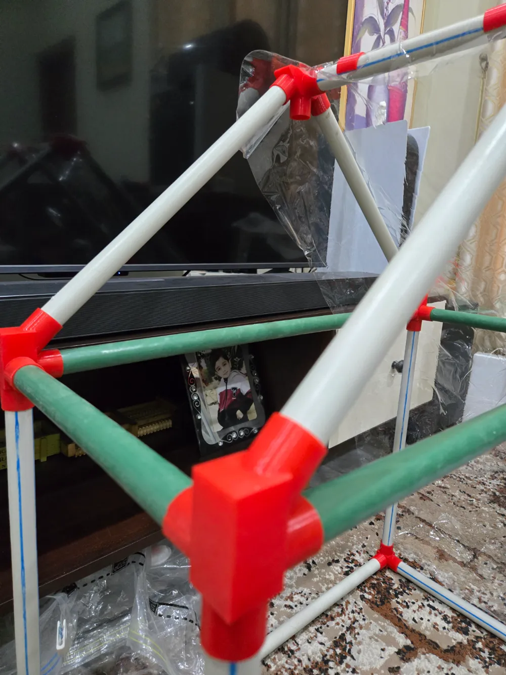 Build Structure for PVC Pipe 20mm for Greenhouse by asif mumtaz ...