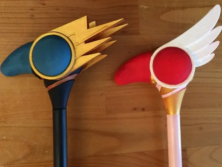 Varita mágica de Sakura Card Captor 4.0 por user_57906549 MakerWorld ...