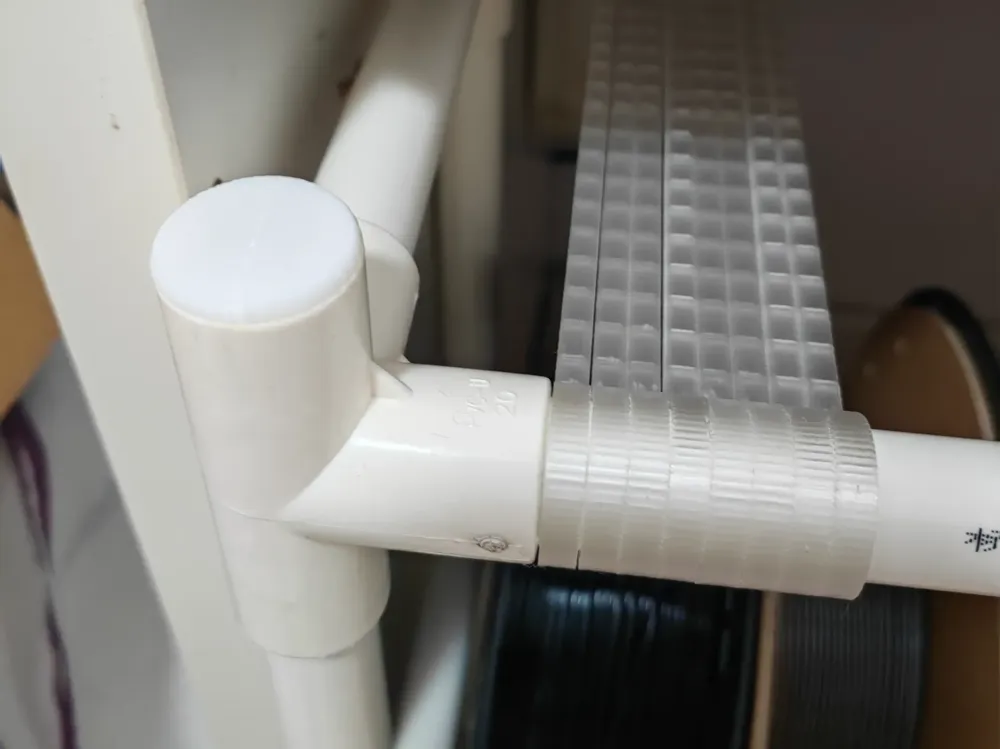 DIY PVC Pipe Filament Rack Accessories by AnubisC MakerWorld: Download ...