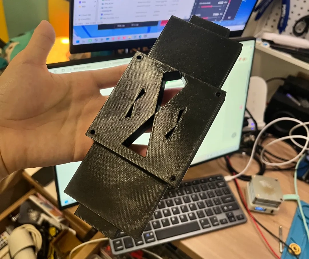 Portable Monitor Clamp to 75mm Mount by user_3991963702 - MakerWorld