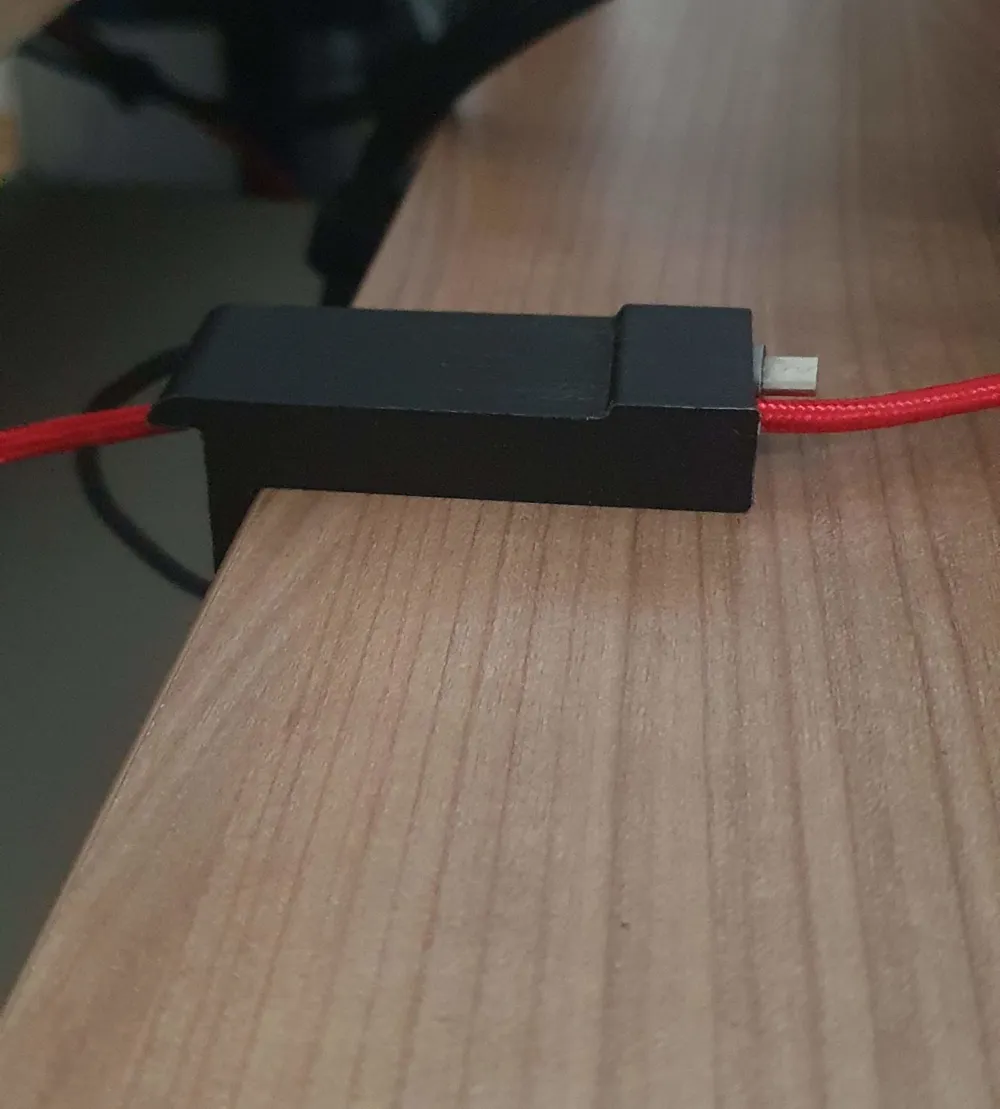 Desk cableclip, cable holder no support (V3) - Free 3D Print Model ...