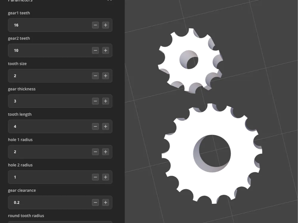 Fully Customizable 3D-Printable Gears by hanys MakerWorld: Download ...