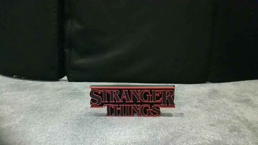 Stranger Things Sign by printzz - MakerWorld