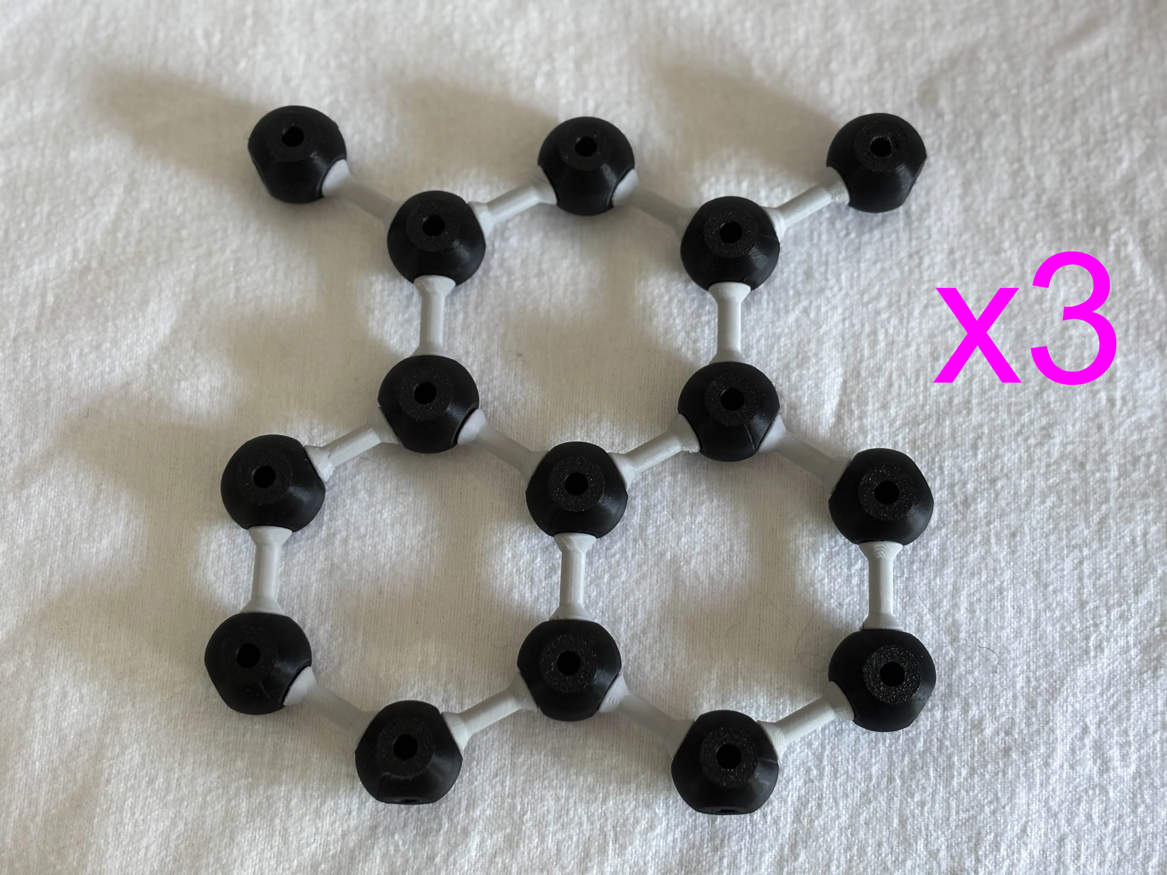 Graphite Molecular Model Kit - Molymod Compatible by Hwangers ...