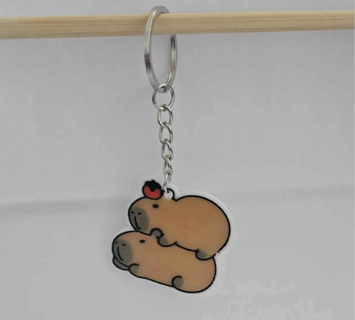 Capybara Keychain 2 by 狂飙di小猪 - MakerWorld