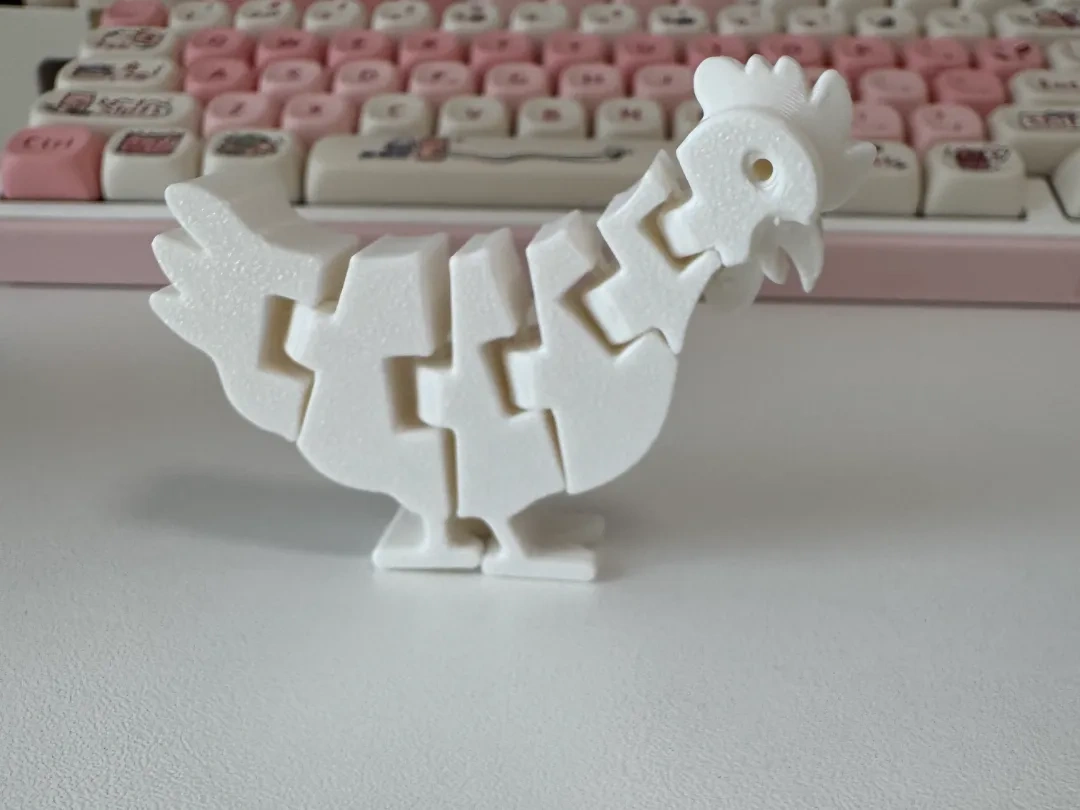 Clucky Chicken - Articulated Chicken Toy - Chicken Figurine by user ...