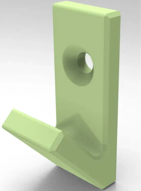 Mini Single-Hole Hook by XuiF0115 - MakerWorld