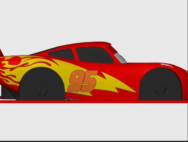 Lightning McQueen Kit Card by Oliver MakerWorld: Download Free 3D Models