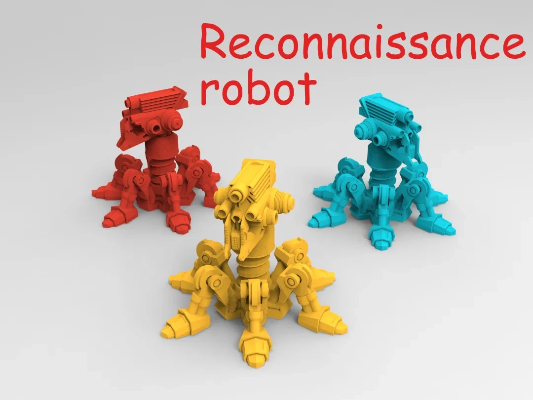 Reconnaissance robot by 蟑螂恶霸3D - MakerWorld