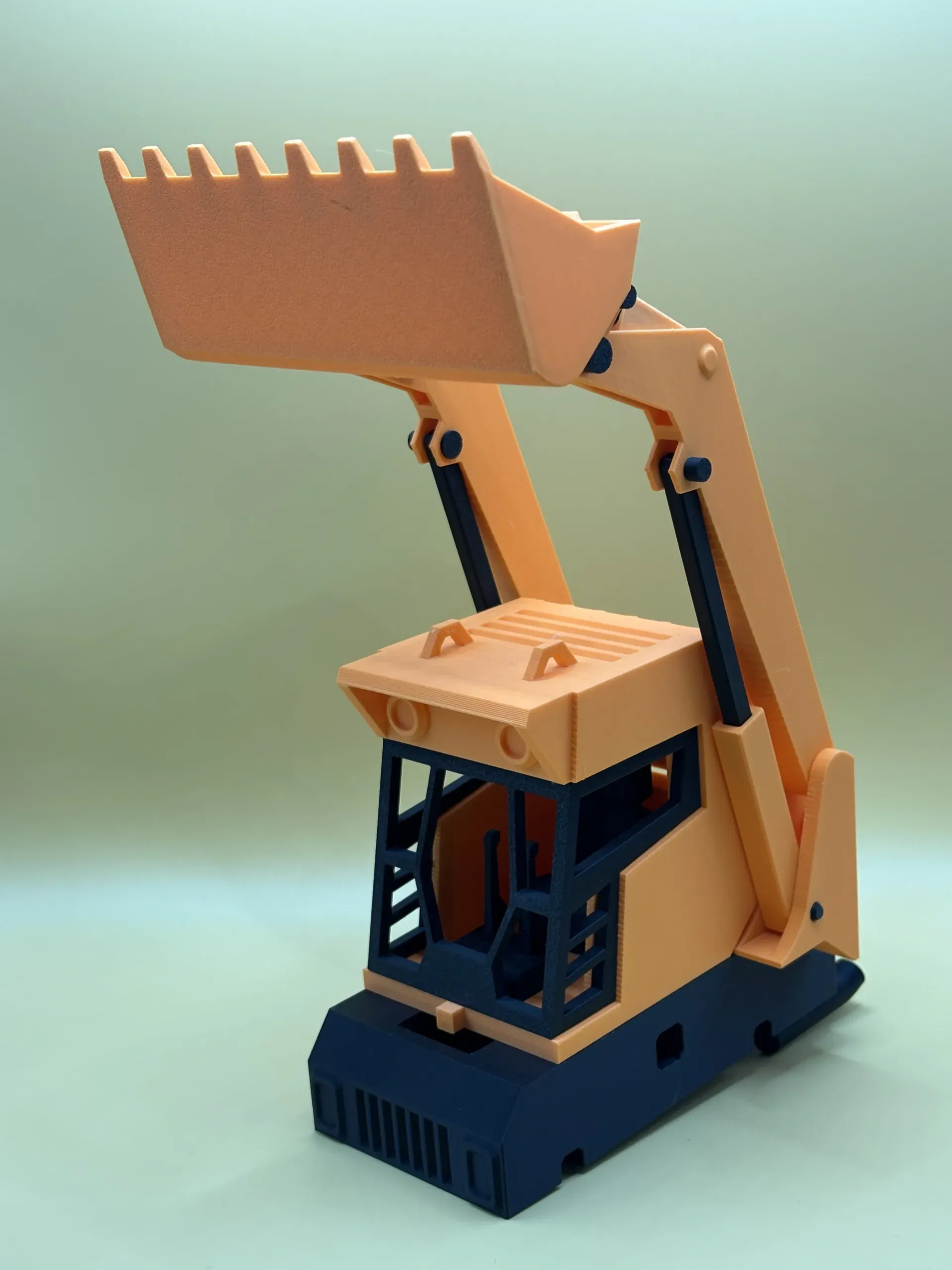Fun Assembled Excavator - Free 3D Print Model - MakerWorld