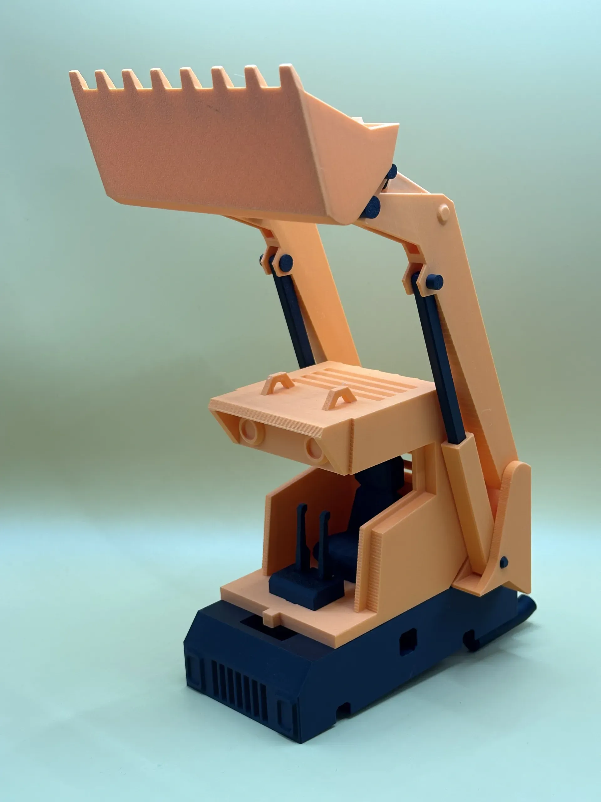 Fun Assembled Excavator - Free 3D Print Model - MakerWorld