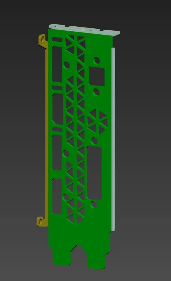 Colorful iGame GeForce RTX 10-series graphics card backplate by user ...