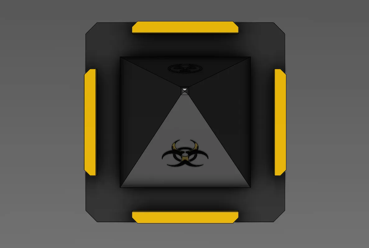 Pyramid Phone Stand - Resident Evil Edition by CaiCai - MakerWorld