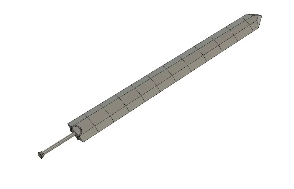 Berserk Guts sword - Free 3D Print Model - MakerWorld