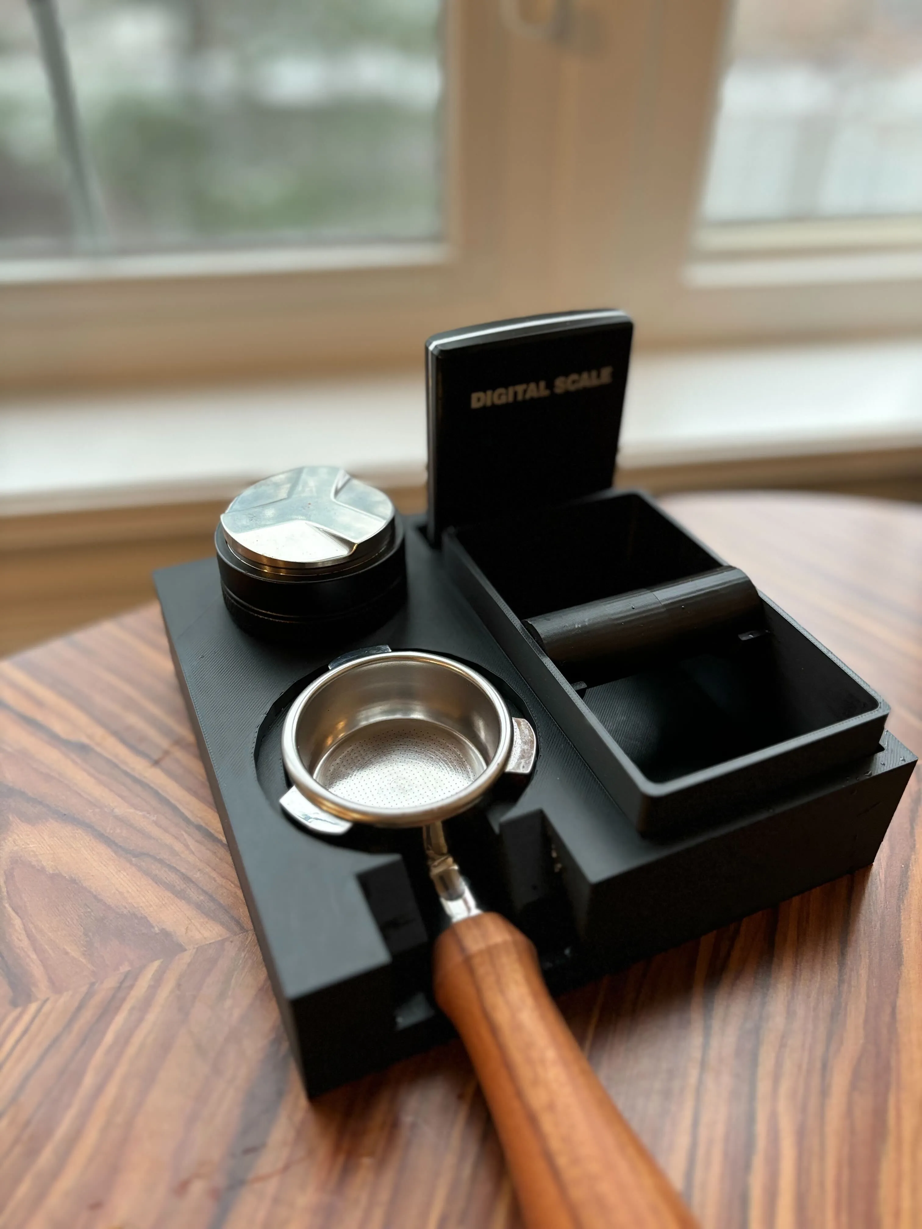 Coffee Tamp station with organization slot 54mm by Z_yoyo_hang ...