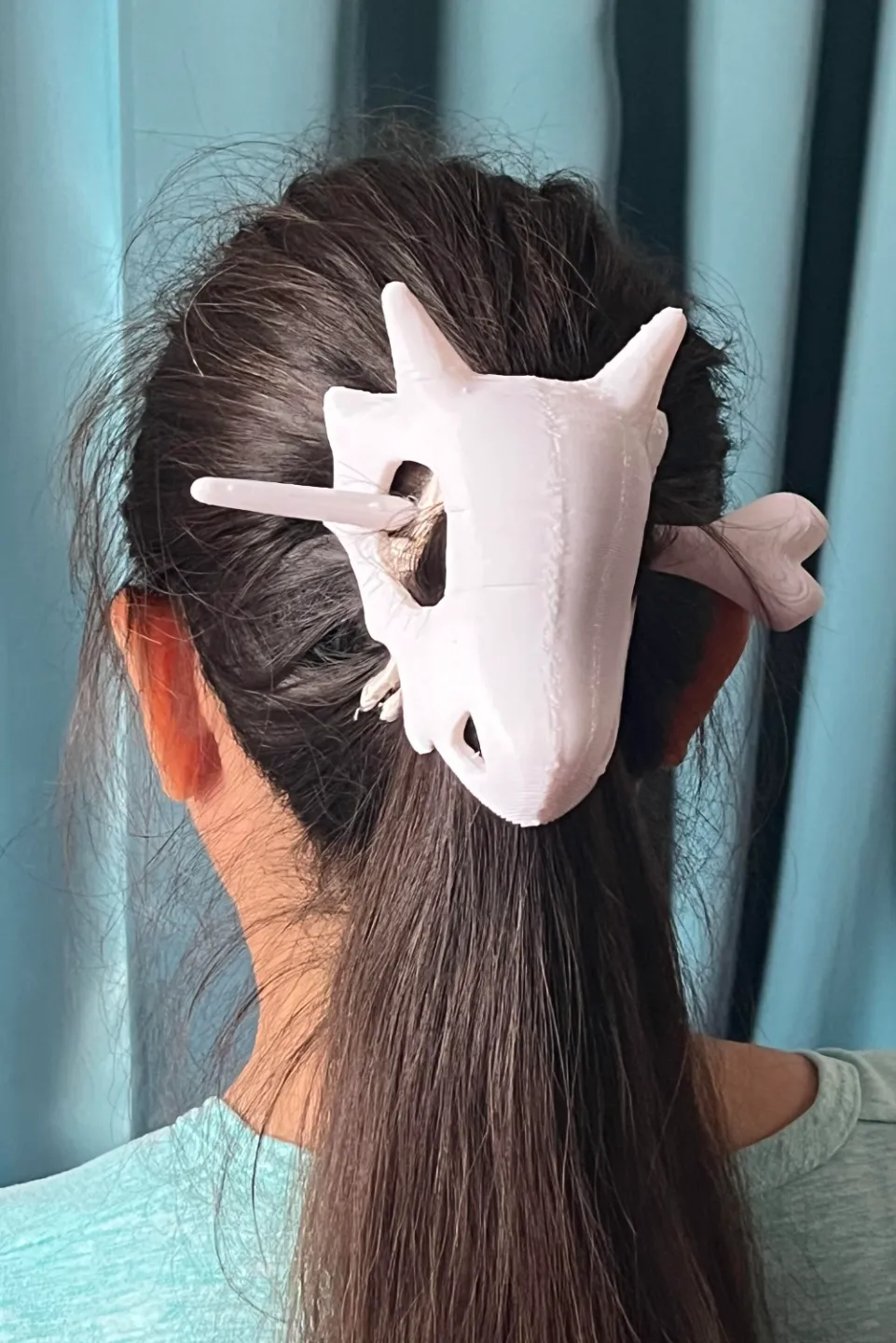 Cubone Skull Hair pin - Free 3D Print Model - MakerWorld