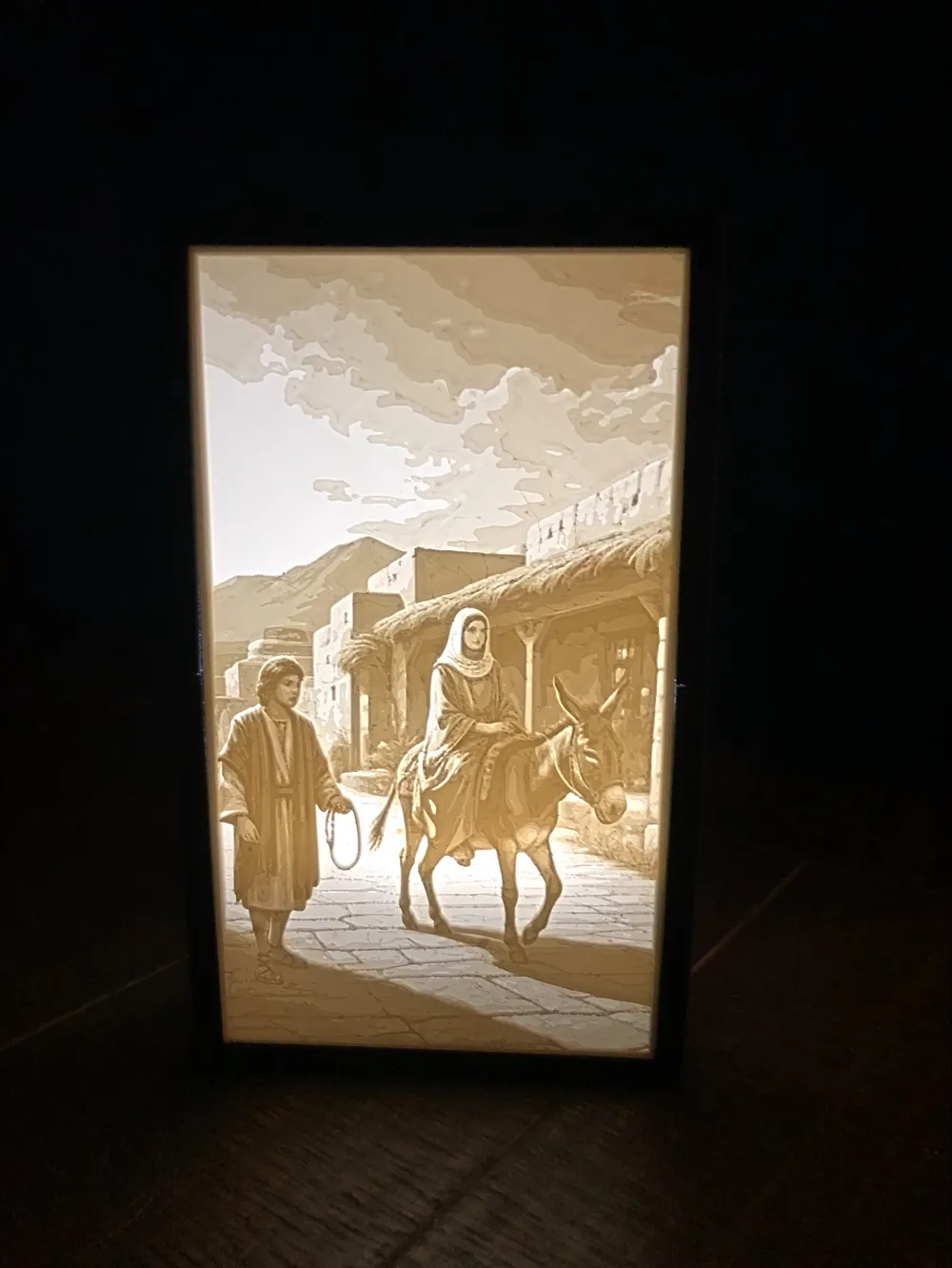 Nativity Lithophane - Free 3D Print Model - MakerWorld