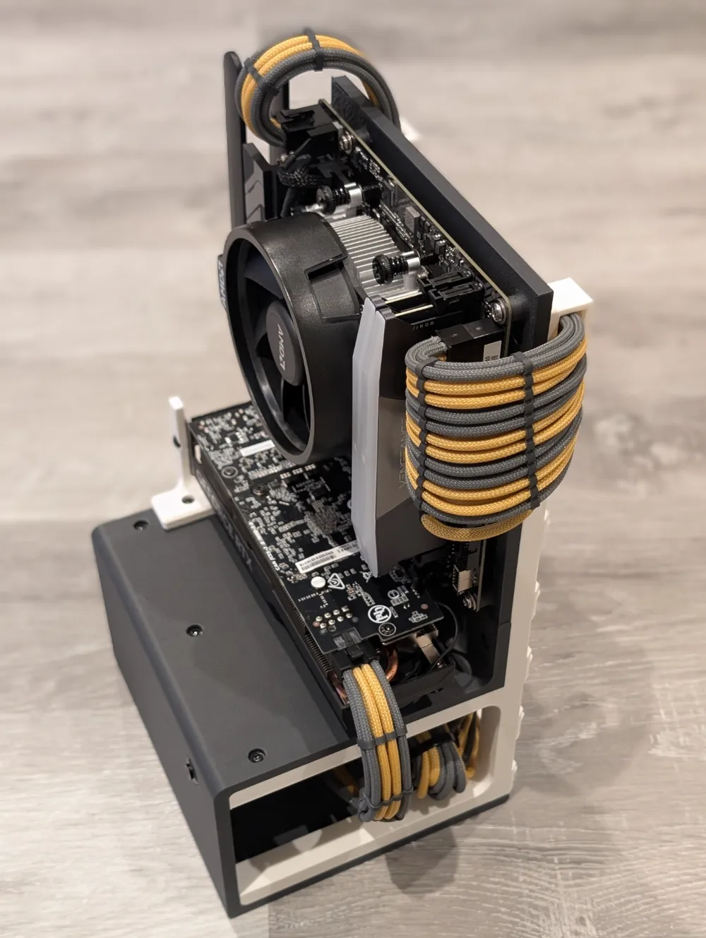 9.5L Mini-ITX Small Form Factor PC Open Frame by CircuitHawk MakerWorld ...