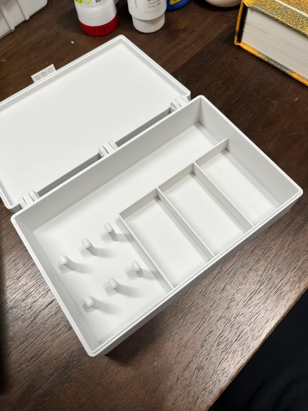 Tatting box. Shuttle tatting storage box. by wickvan MakerWorld: Download Free 3D Models